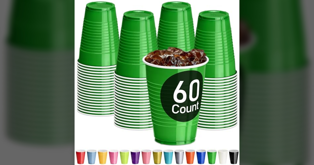 Fun Green Beer Pong Supplies for St. Patrick's Day
