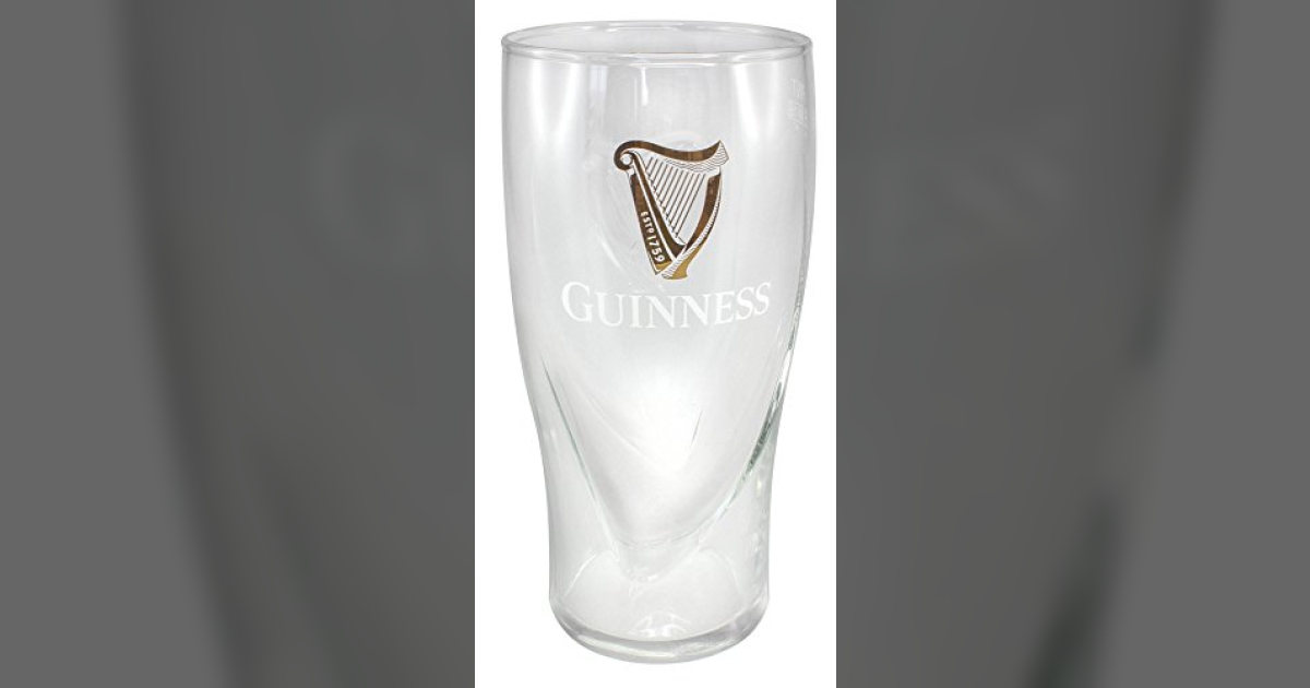 Set of Four Irish Guinness Beer Glasses for Beer Lovers