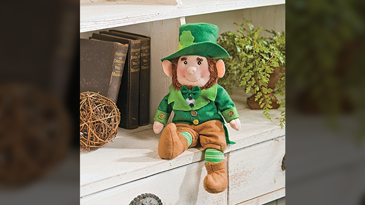 Buy This Cute Plush Lucky Leprechaun Decorative Figure